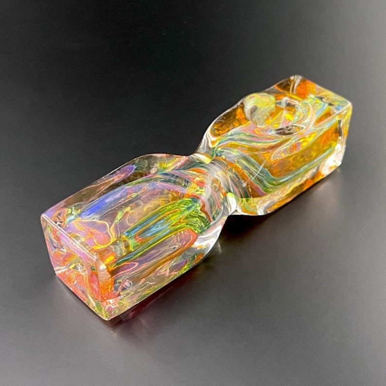 Spiral Rectangular Glass Handle - bicheng02