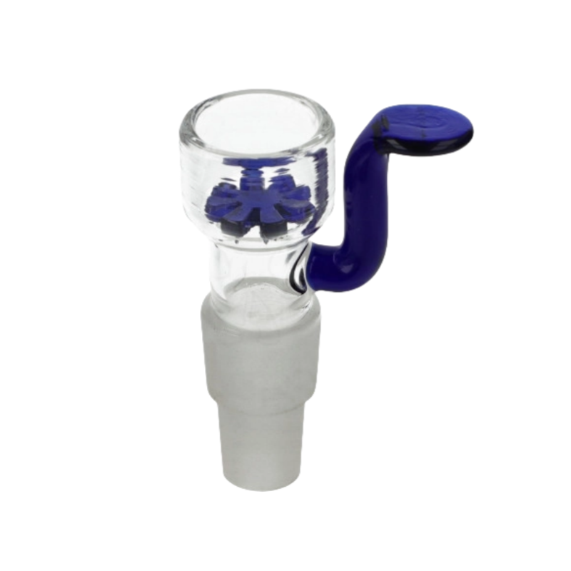 Dual Jointed Herb Slide with Screen - 14mm and 18mm Male - bicheng02