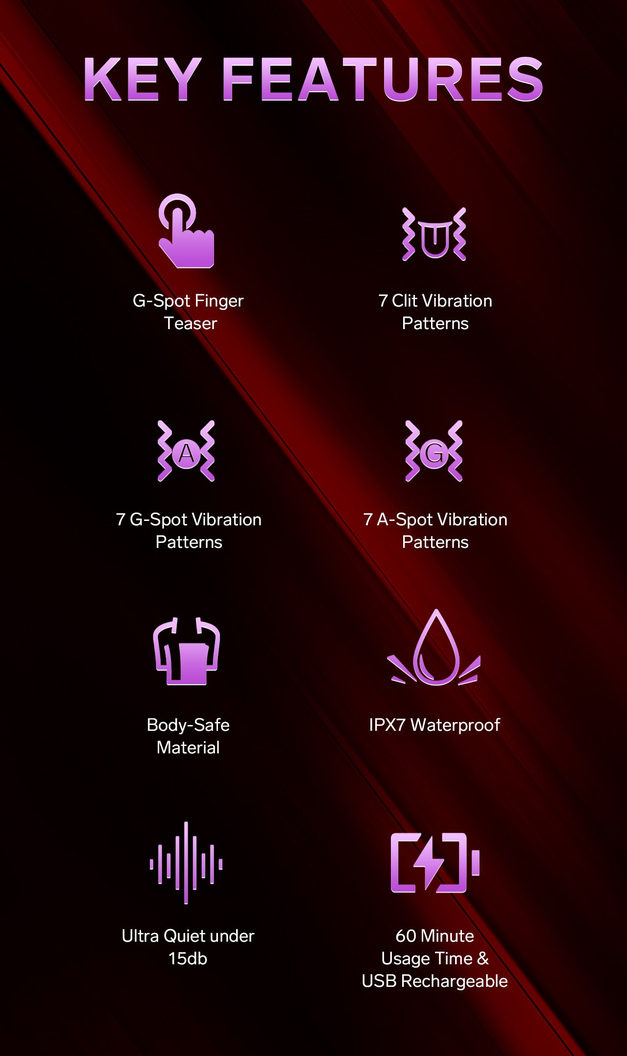 US$ 59.99 - G-Bliss - The O-Maker Vibrator: G-Spot, C-Spot & A-Spot Euphoria - www.sexoralab.com