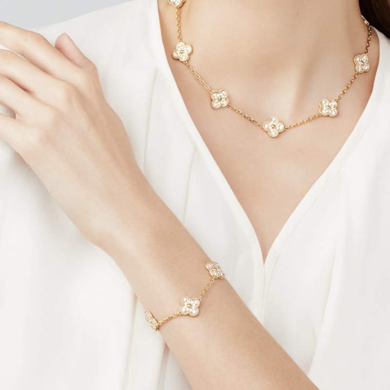 VINTAGE ALHAMBRA BRACELET, 5 MOTIFS - SURICH