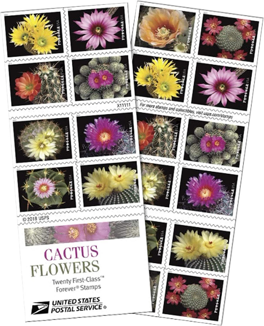 Cactus Flowers 2019 - US-Stamps