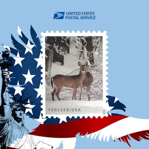 Winter Scenes 2020 - US-Stamp