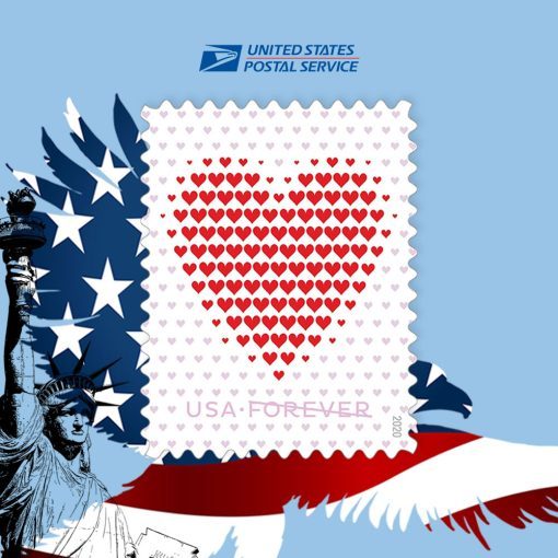 Made of Hearts 2020 - US-Stamps