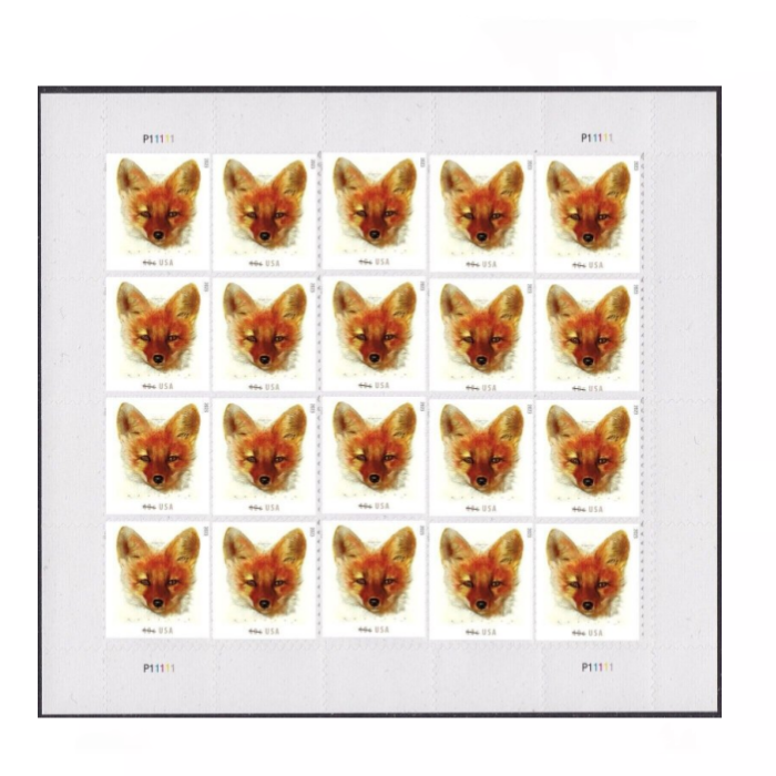 2023 Red Fox(40-cent Stamp) - US-Stamp