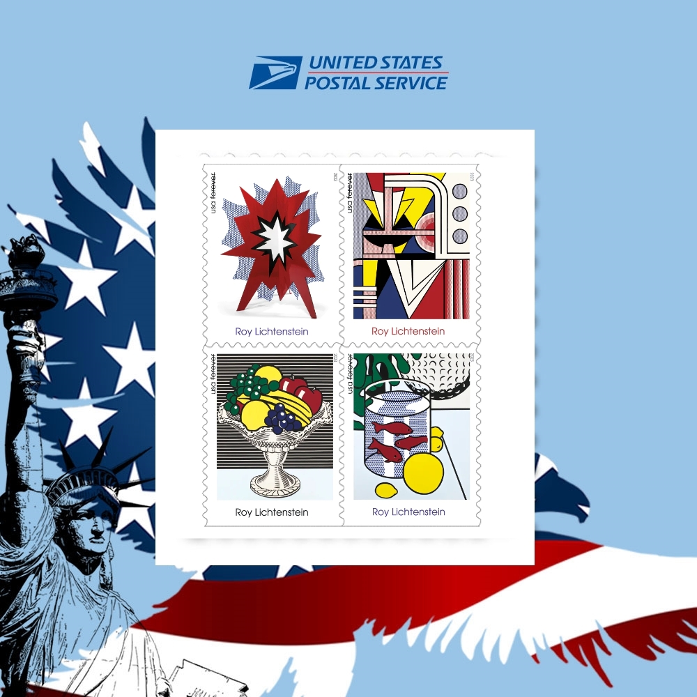 2023 Roy Lichtenstein - US-Stamp