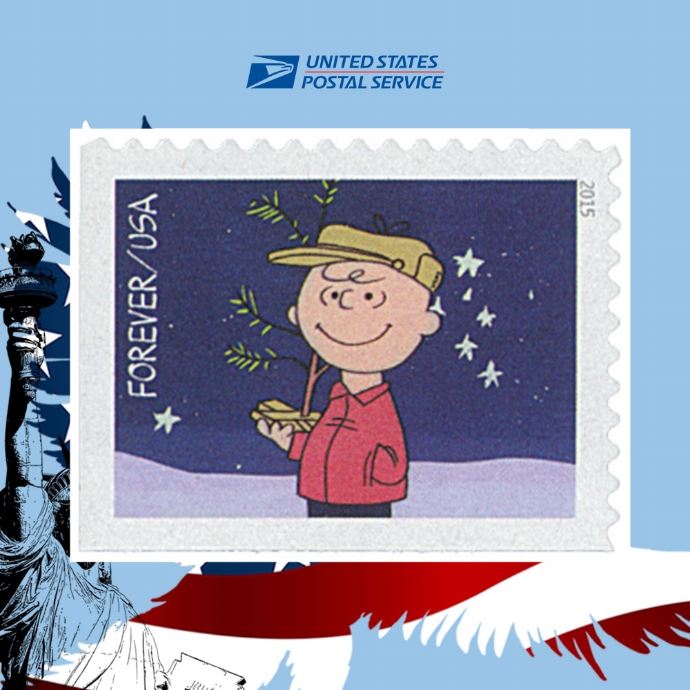2015 A Charlie Brown Christmas - US-Stamps