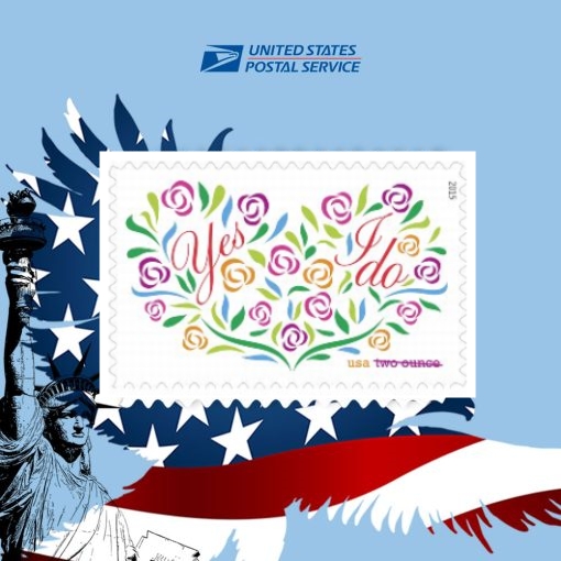 2015 Yes I do (Two Ounce Stamps) - US-Stamps