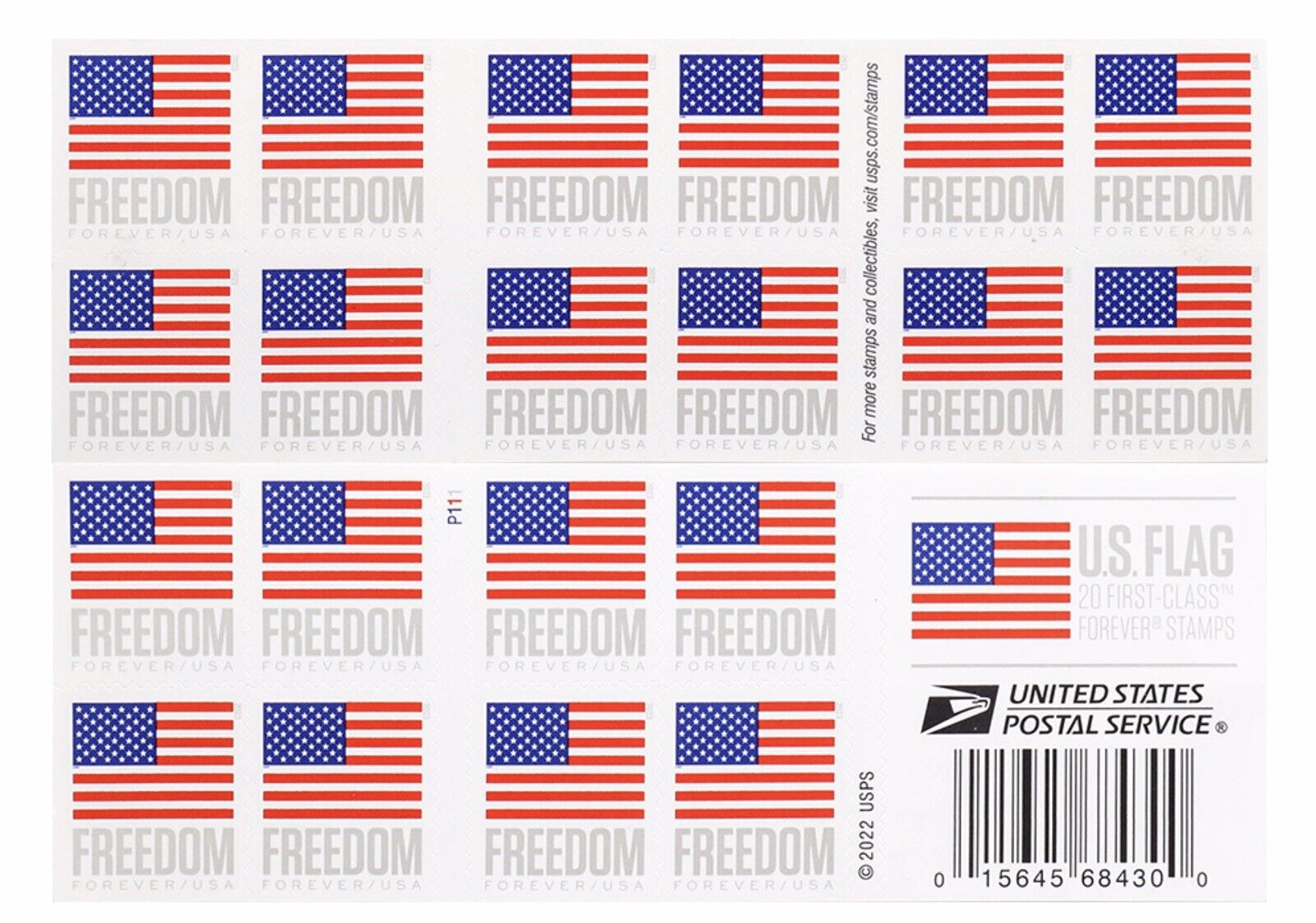 U.S. Flag 2023(Booklet) - US-Stamps