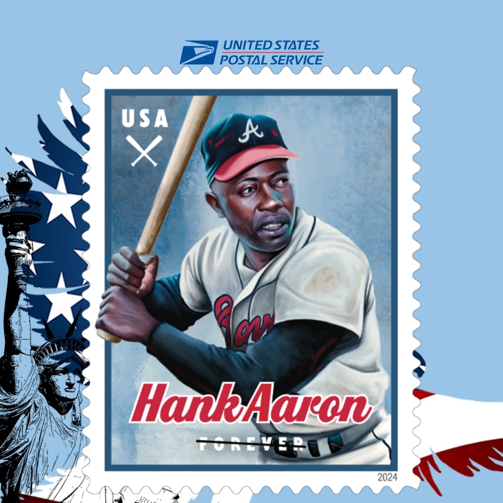 2024 Hank Aaron - US-Stamps