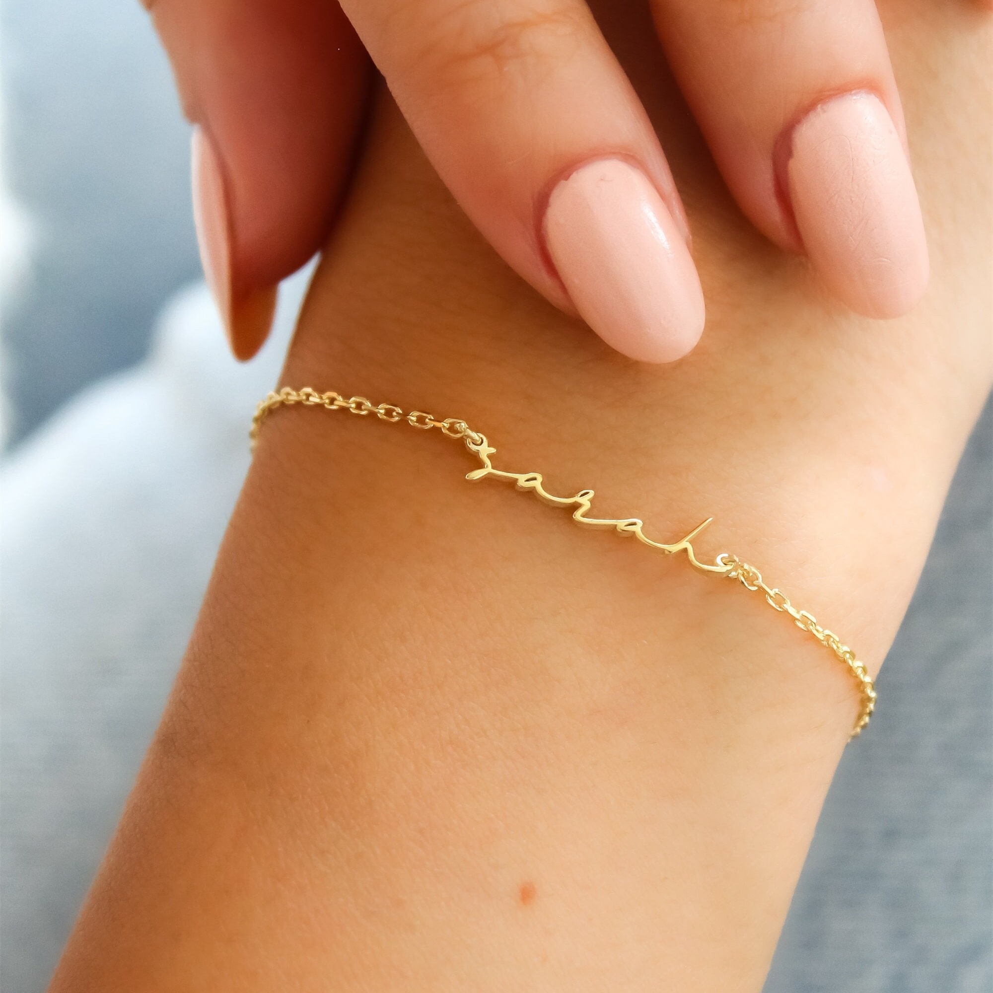 Personalized Name Handwriting Braclet - Love&Together Jewelry Personalized Name Handwriting Braclet - Love&Together Jewelry