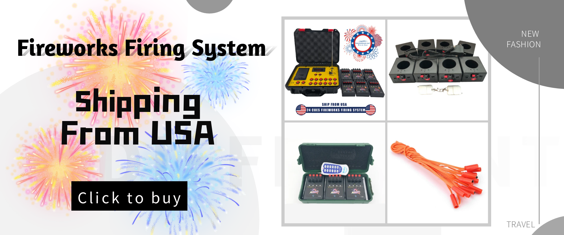 Upgrade Your Fireworks Display with Our High-Quality Fireworks firing ...