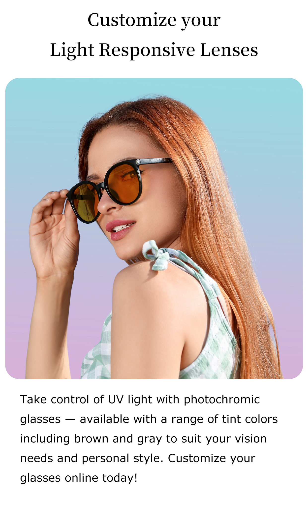 Photochromic Lenses - ZanyLen