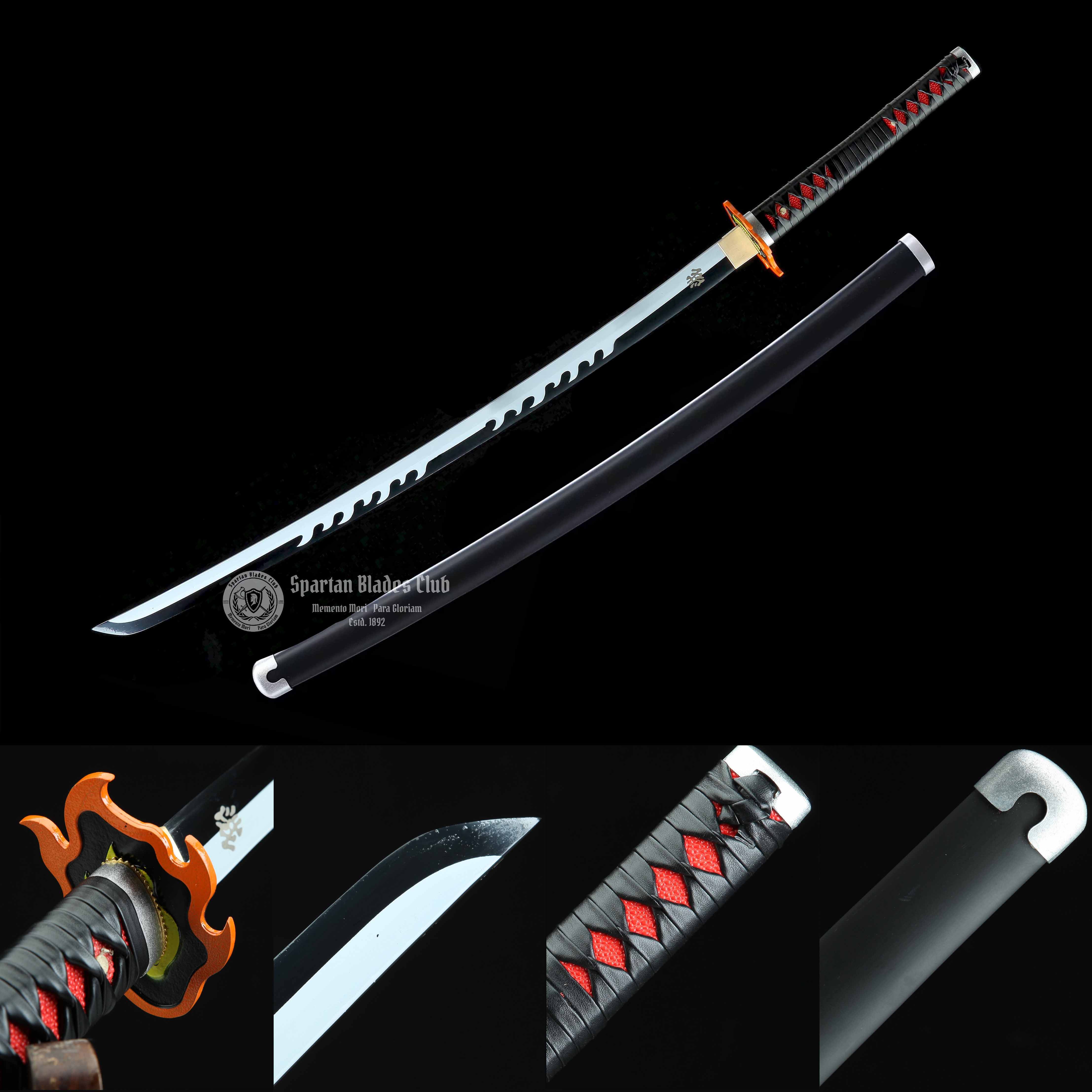 ‎Kamado Tanjiro Sword II - Demon Slayer - Handmade Real Sword - Sharp ...