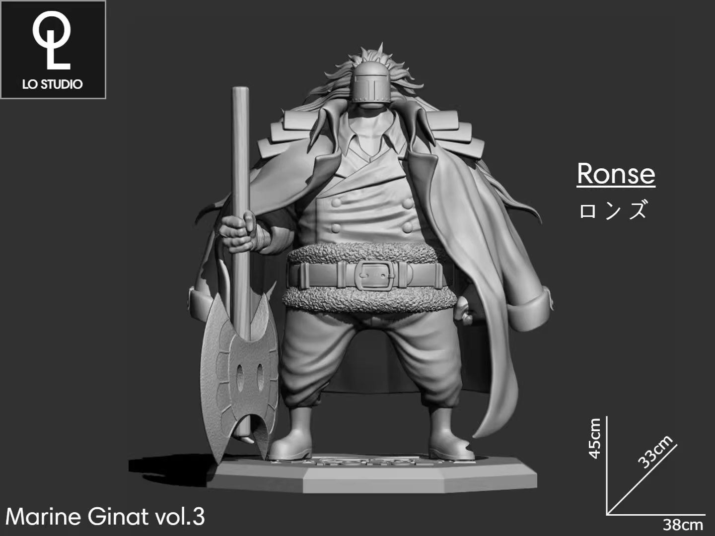 【Pre-sale】POP Scale John Giant Vol.2-One Piece-LO Studio ...