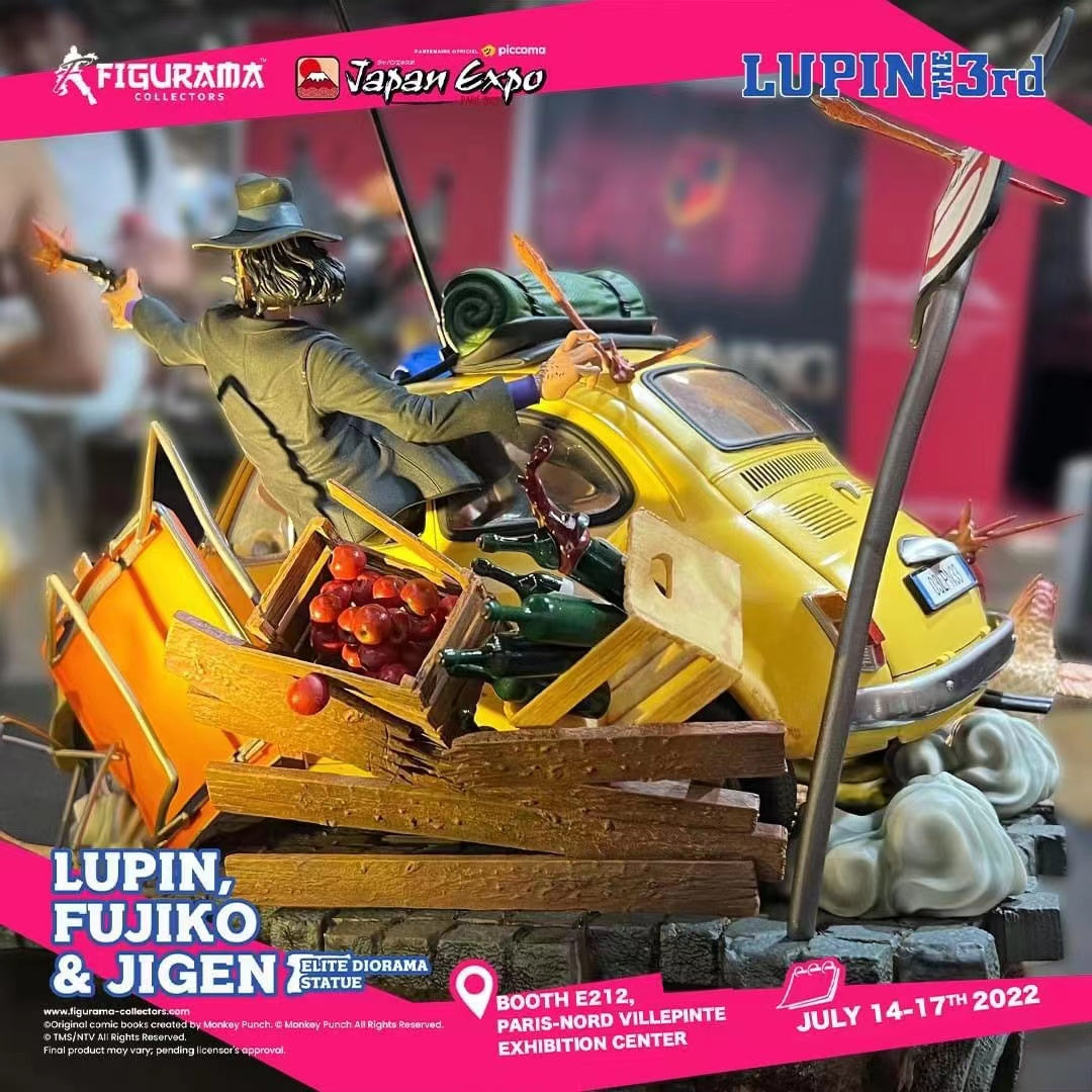 【Pre-sale】1/8 Scale Lupin, Fujiko&Jigen-Lupin the 3rd-Figurama Studio ...