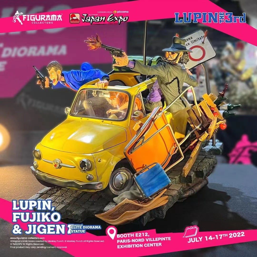 【Pre-sale】1/8 Scale Lupin, Fujiko&Jigen-Lupin the 3rd-Figurama Studio ...