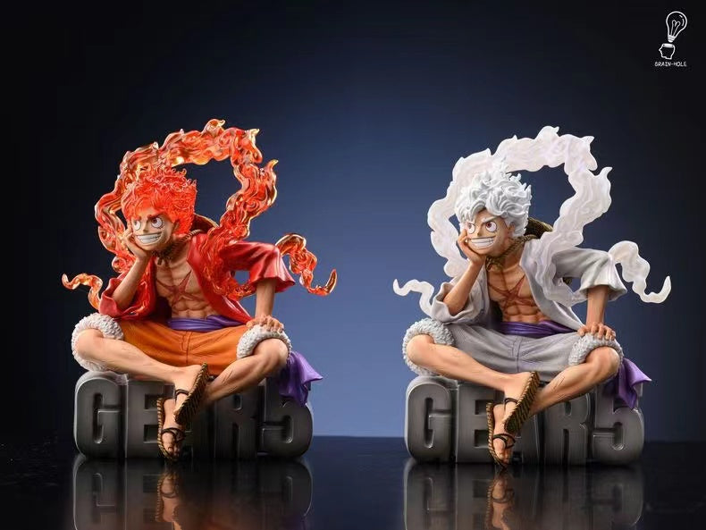 【In stock】Sitting Luffy-One Piece-Brain-Hole Studio - weareanimecollectors