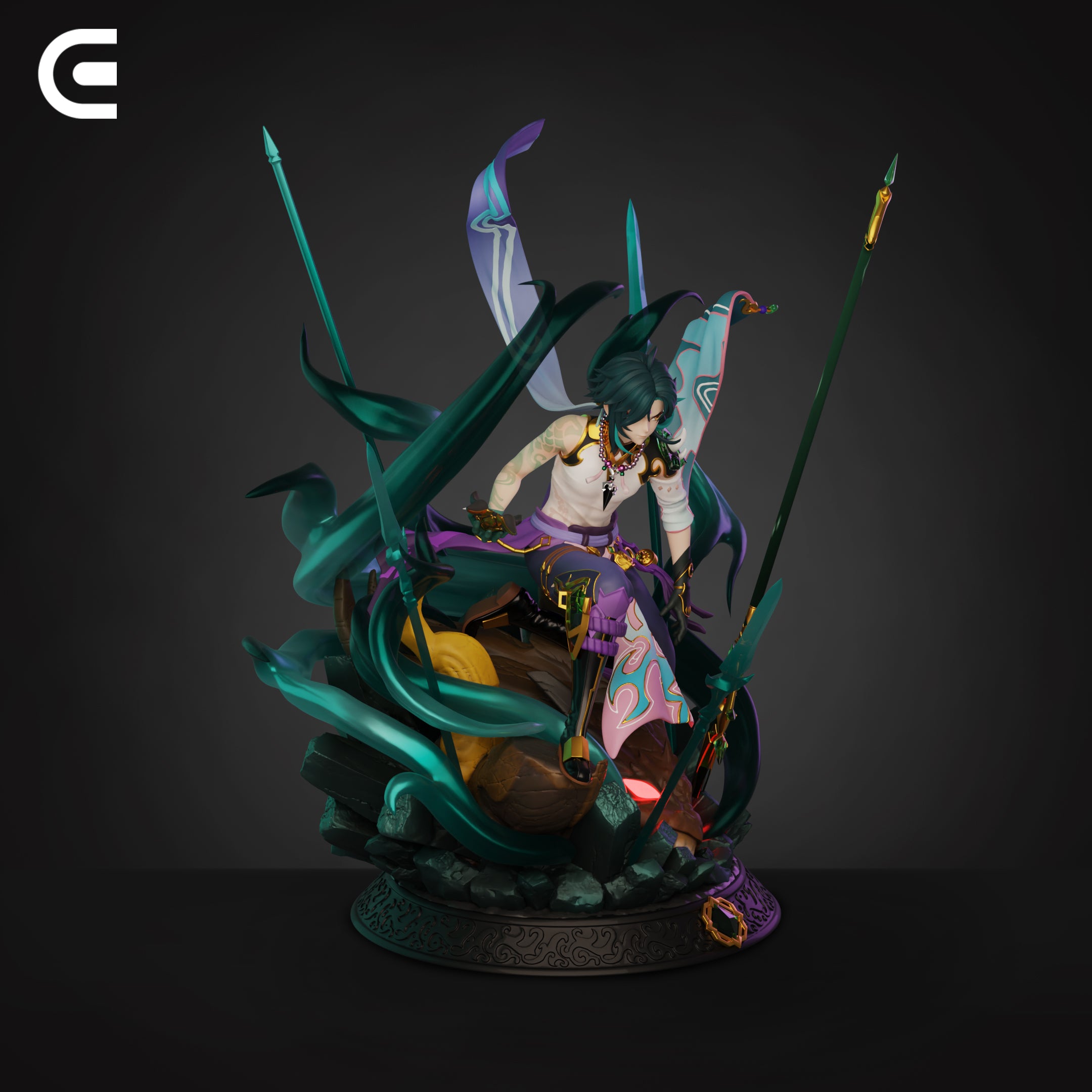 【Pre-sale】1/4 Scale Vigilant Yaksha Xiao-Genshin Impact-Clio Studio ...