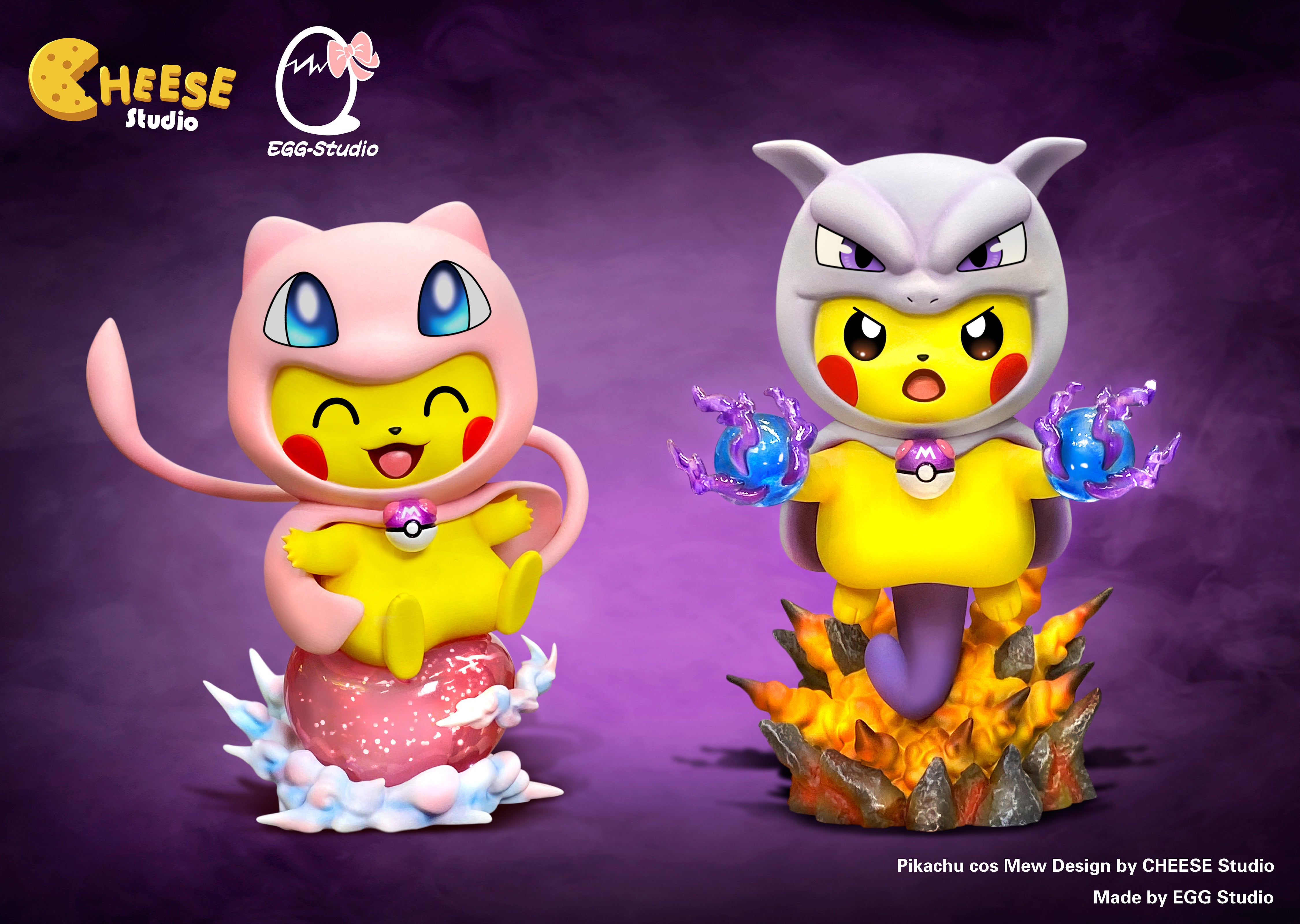 【Pre-sale】Mew Cosplay Pikachu-Pokemon-CHEESE Studio - weareanimecollectors