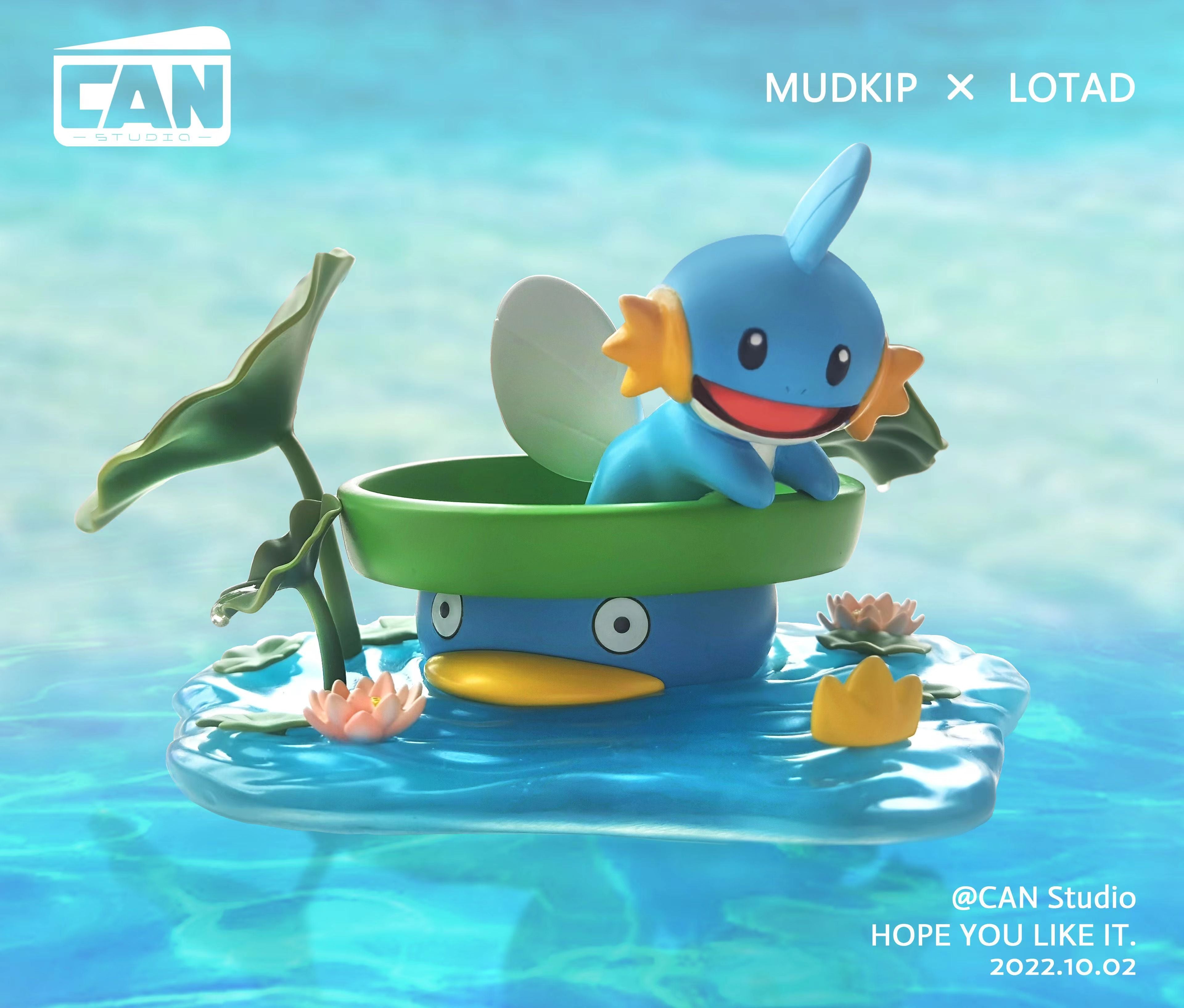 【Pre-sale】Seasons Series 003 Mudkip in the pond-Pokemon-Can Studio ...