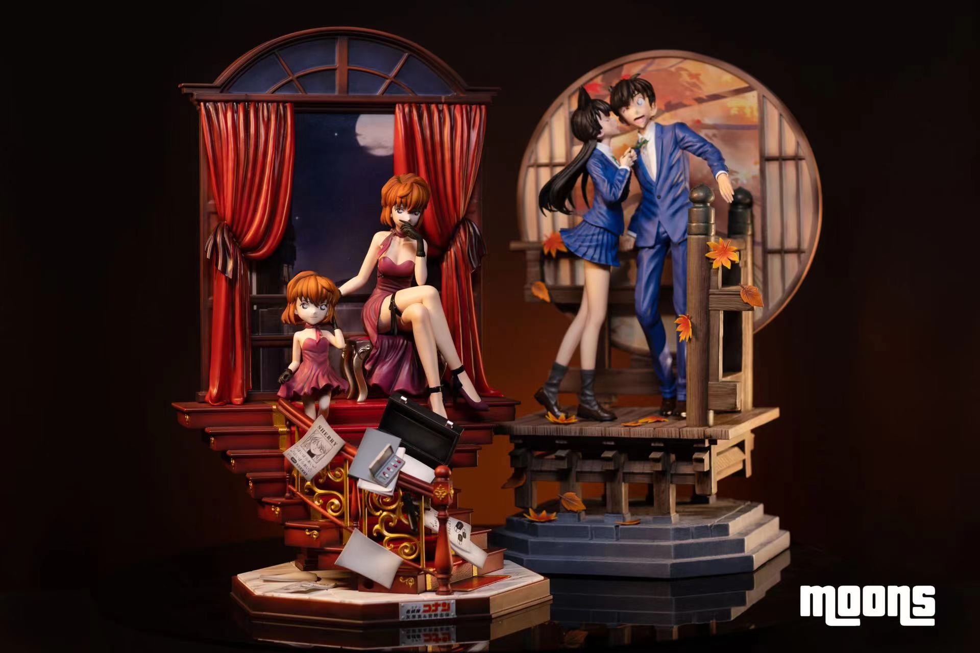 【Pre-sale】1/6 Scale Melody Anita Hailey & Miyano Shiho-Detective Conan ...