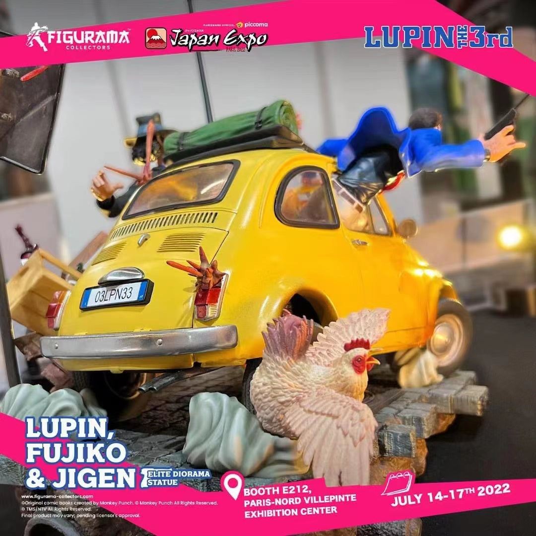 【Pre-sale】1/8 Scale Lupin, Fujiko&Jigen-Lupin the 3rd-Figurama Studio ...
