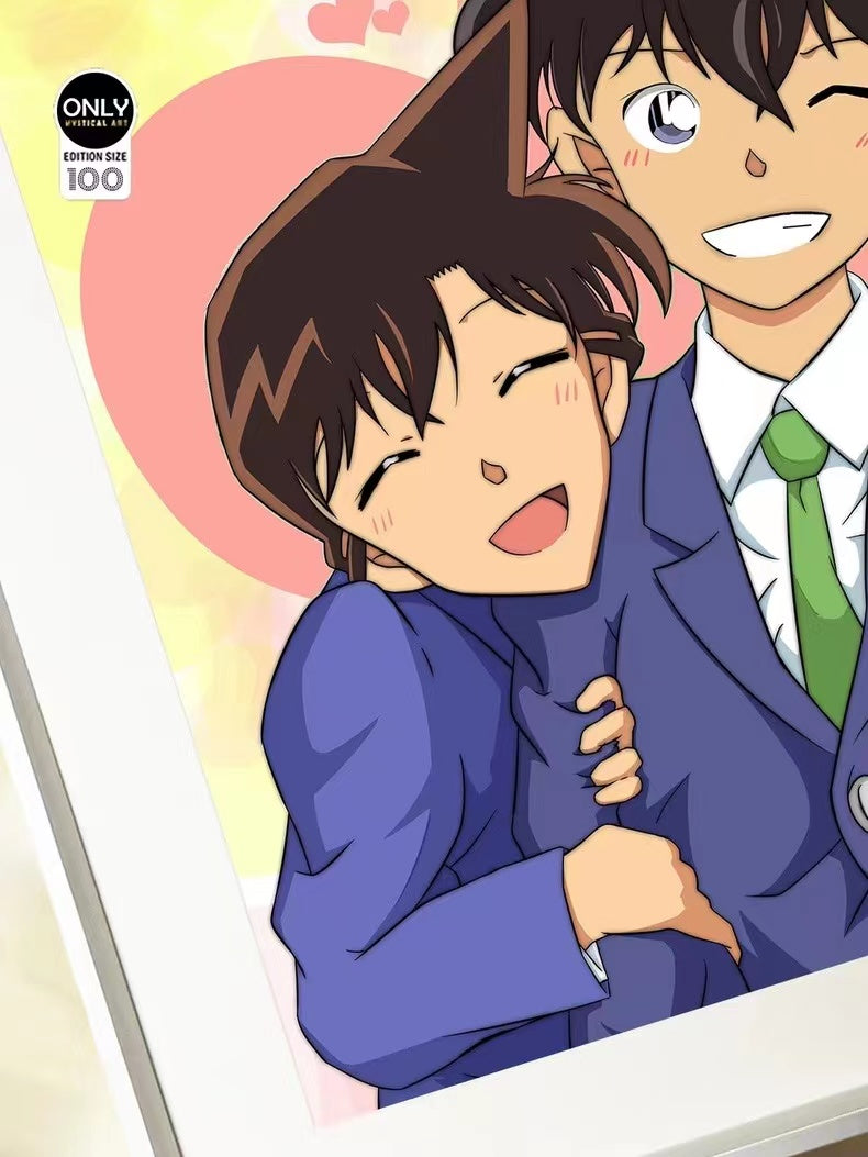 【In stock】Decorative Painting of Conan & Mouri Ran-Detective Conan ...