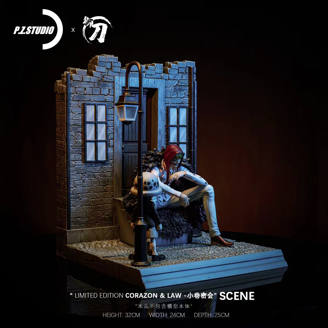 【In stock】POP Scale Corazon&Law Alley-One Piece-PZ Studio ...