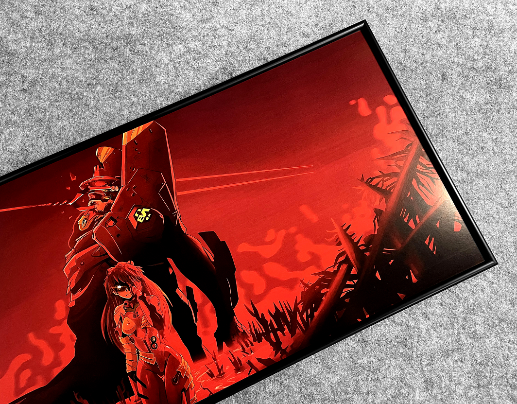 【In stock】Asuka Langley soryu EVA poster-Evangelion - weareanimecollectors