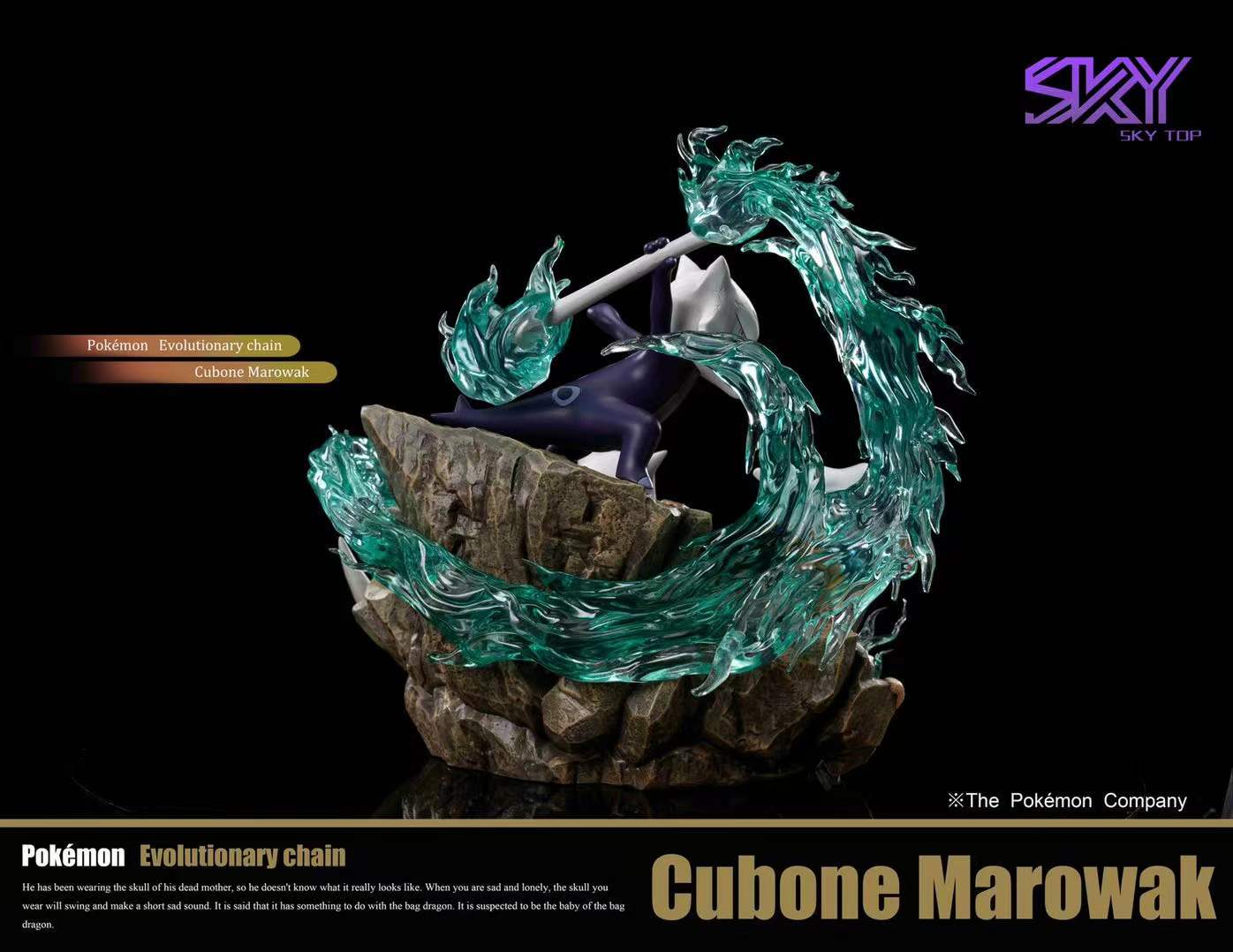【Pre-sale】Marowak Evolution-Pokemon-Sky Top Studio - weareanimecollectors