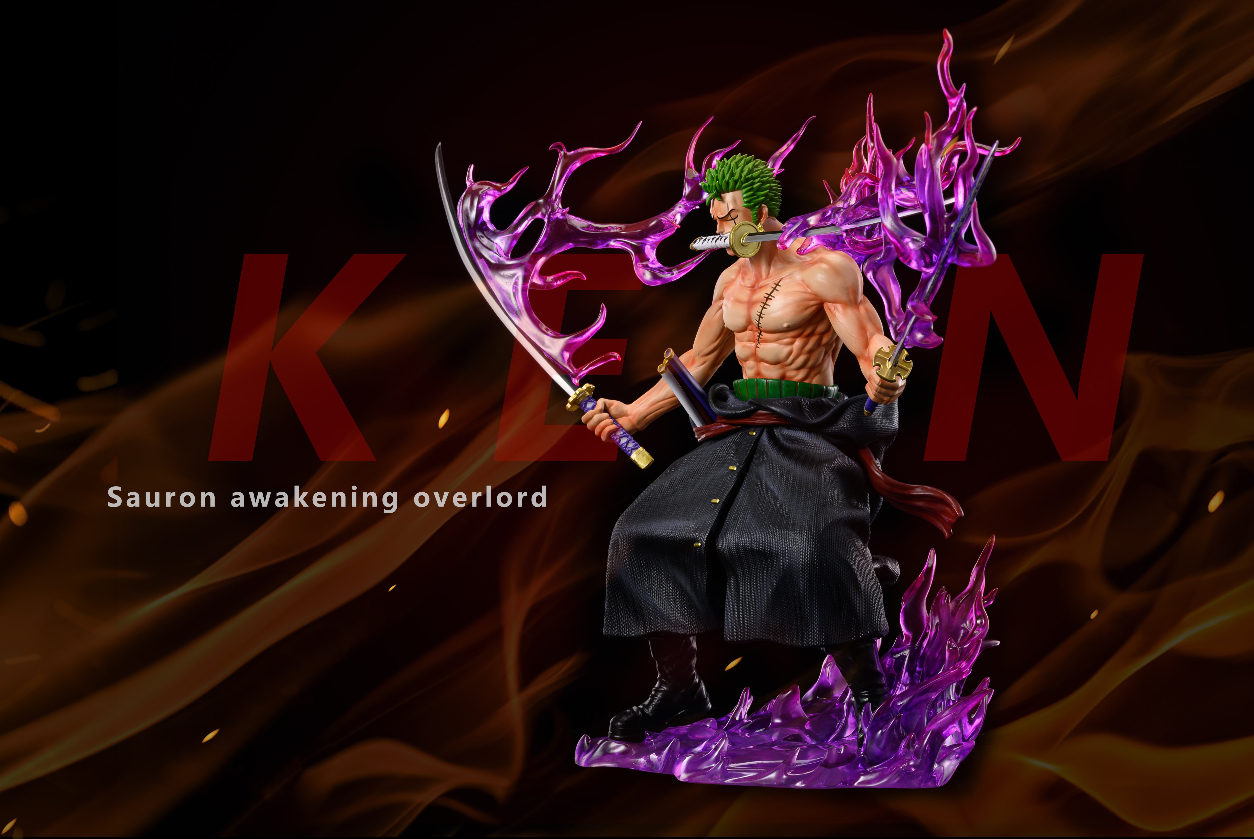 【Pre-sale】Roronoa Zoro Awakening Overload-One piece-KEN Studio ...