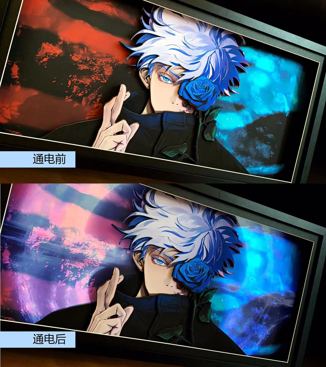 【In stock】3D Decorative Paint of Light Guide Transformation Gojo Satoru ...