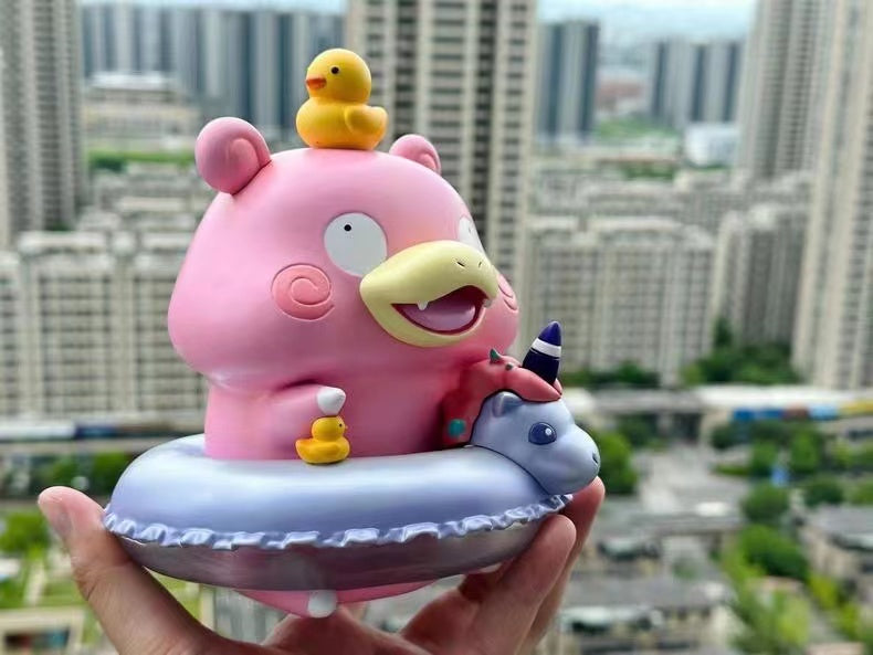 【Pre-sale】Swimming Circle Slowpoke-Pokemon-CaiCaiGongFang Studio ...