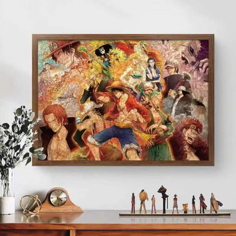 【In stock】One piece-jigsaw puzzles with frame - weareanimecollectors