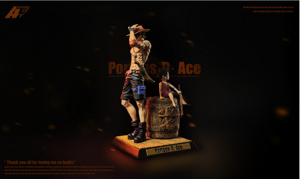 【Pre-sale】POP Scale Ace & Little Ace-One Piece-AT Studio ...