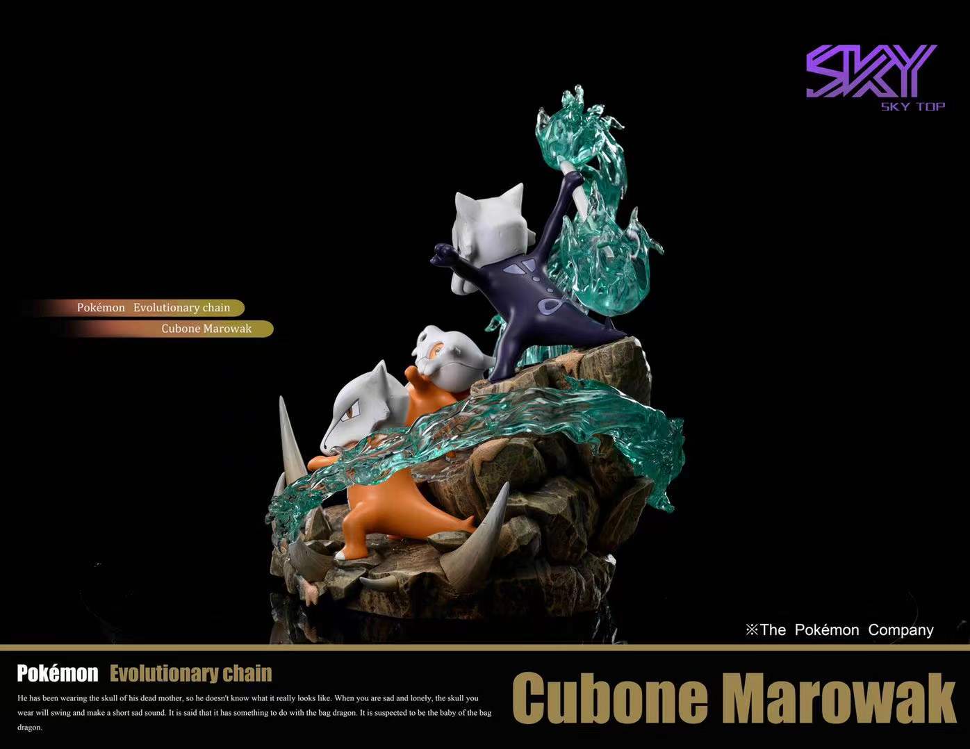 【Pre-sale】Marowak Evolution-Pokemon-Sky Top Studio - weareanimecollectors