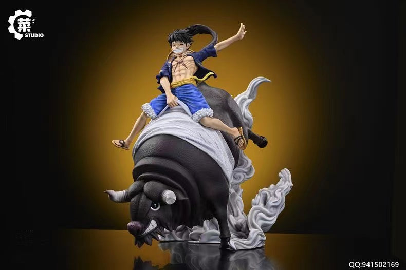 【Pre-sale】POP Scale Bull Riding Luffy-One Piece-Cai Studio ...