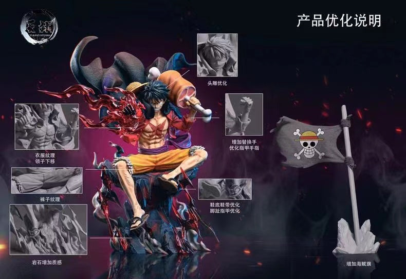 【Pre-sale】POP Scale Sitting Luffy-One piece-TianYi Studio ...