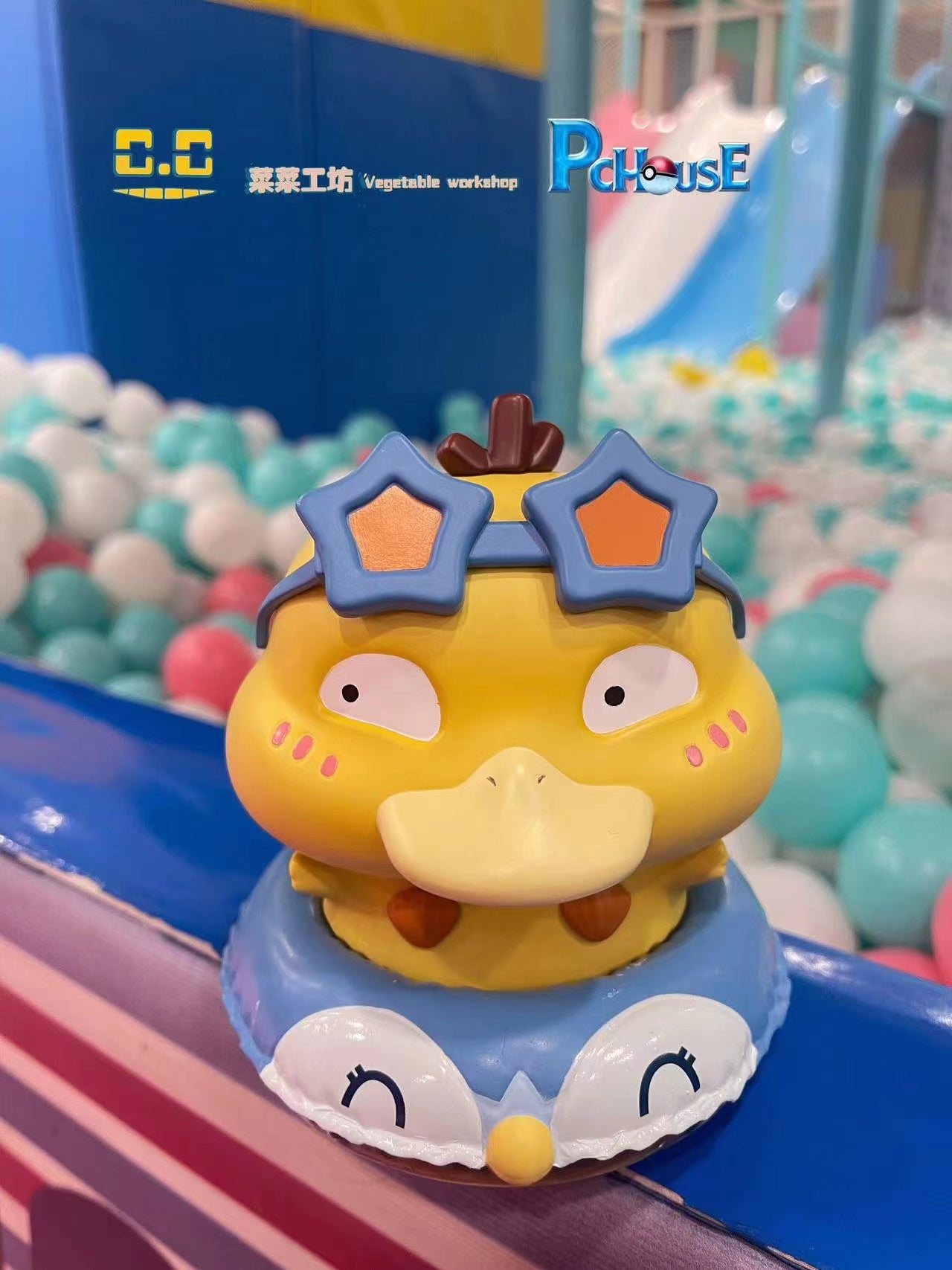 【Pre-sale】Swimming Ring Pokemon Series 001 Swimming Ring Psyduck ...