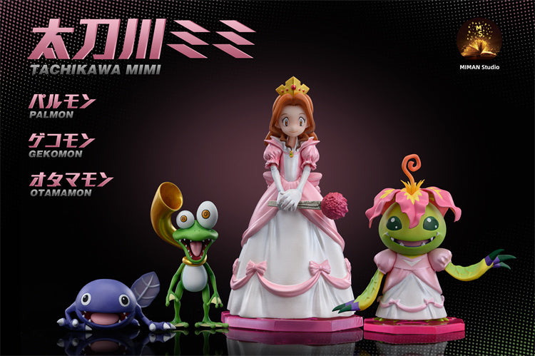 【Pre-sale】Digimon Main Character TACHIKAWA MIMI & Palmon,Gekomon and ...