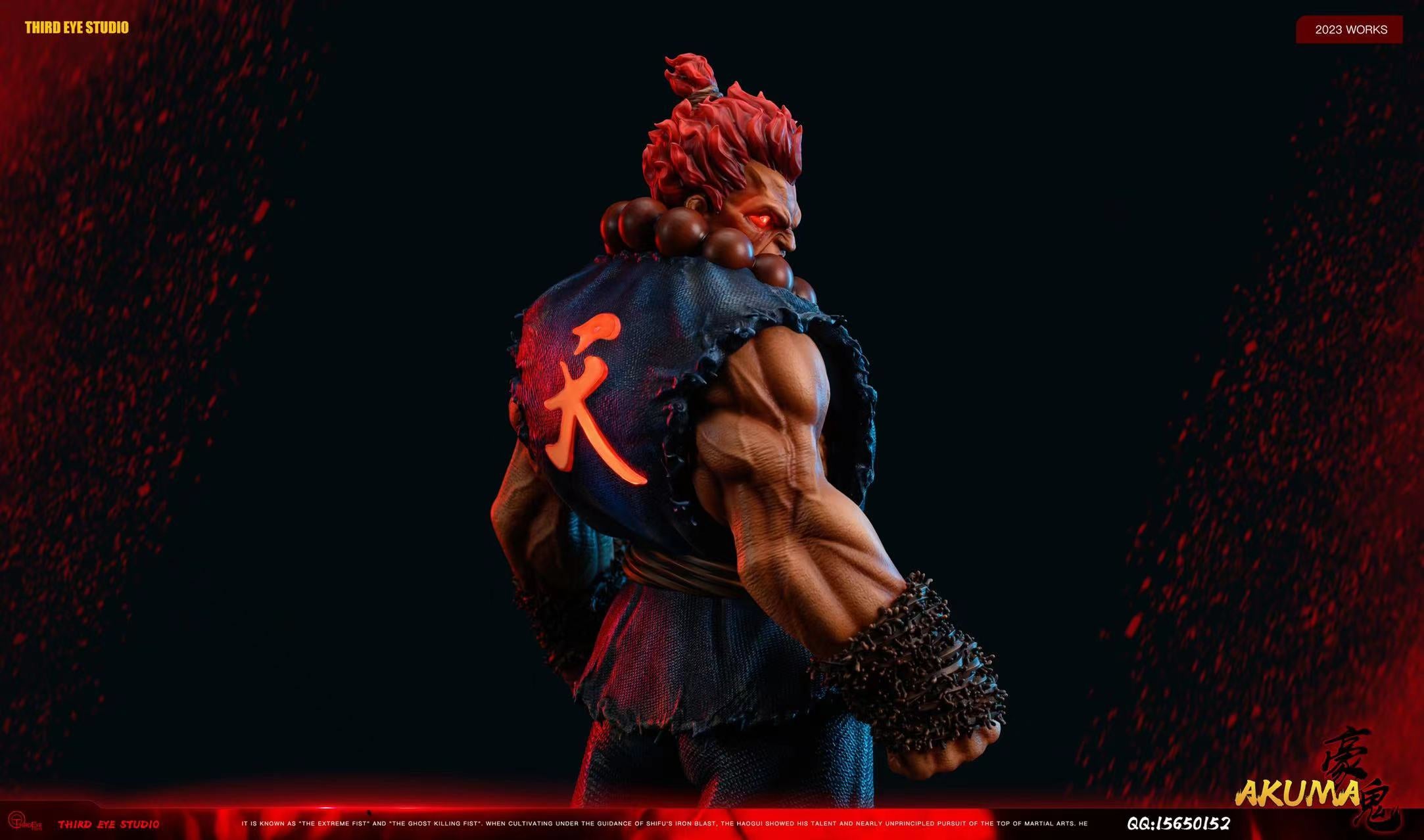 【Pre-sale】1/4 Scale Akuma-Street Fighter-Third Eye Studio ...