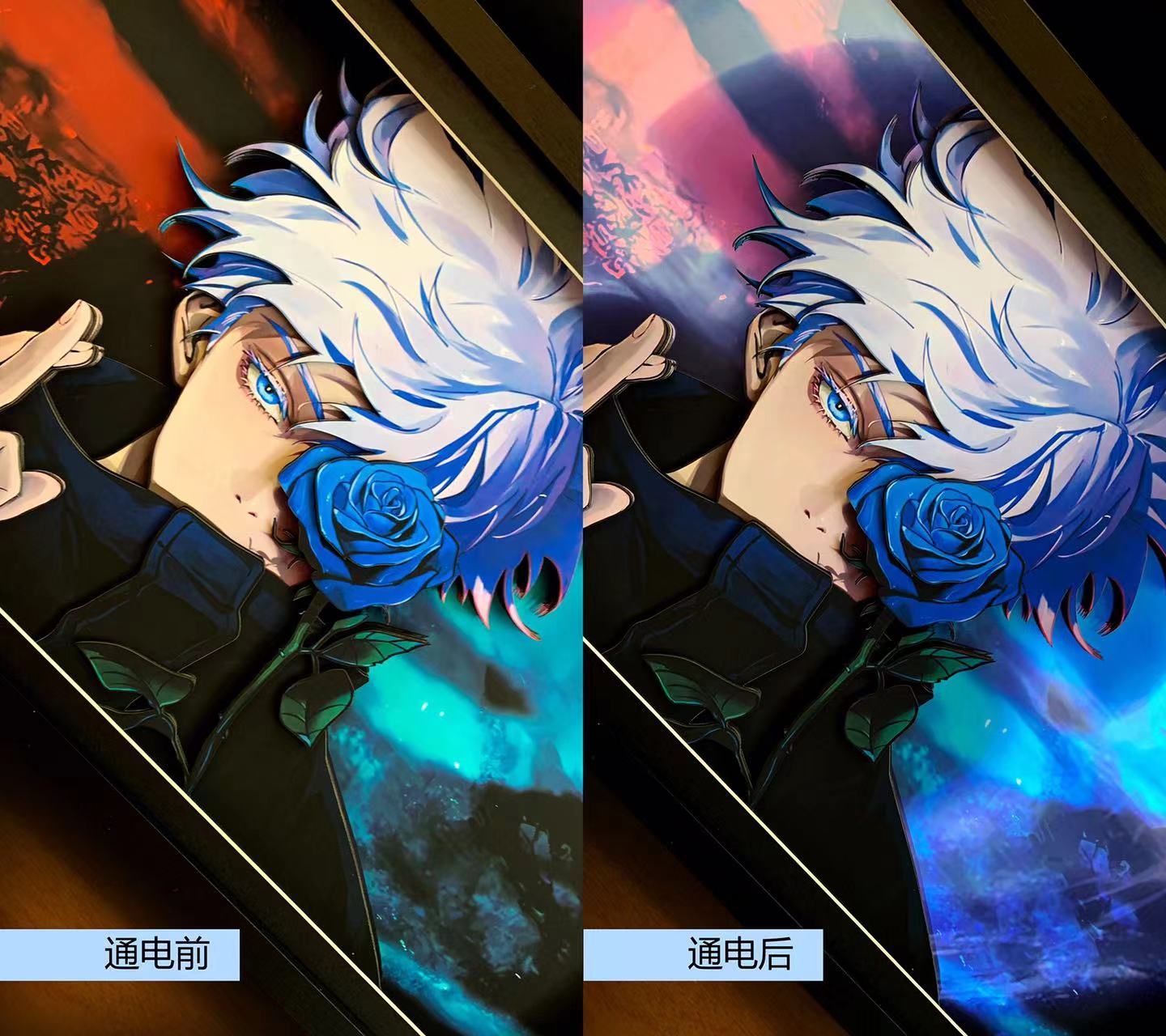 【In stock】3D Decorative Paint of Light Guide Transformation Gojo Satoru ...