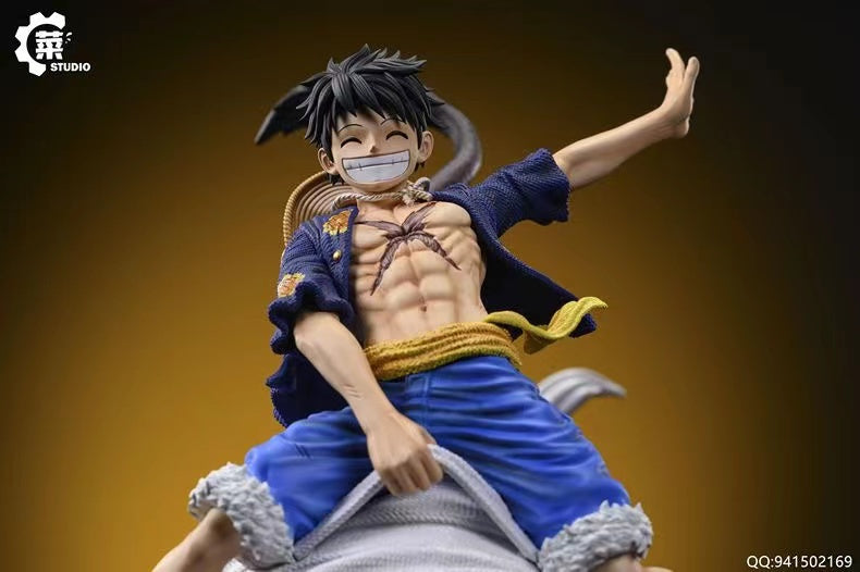 【Pre-sale】POP Scale Bull Riding Luffy-One Piece-Cai Studio ...