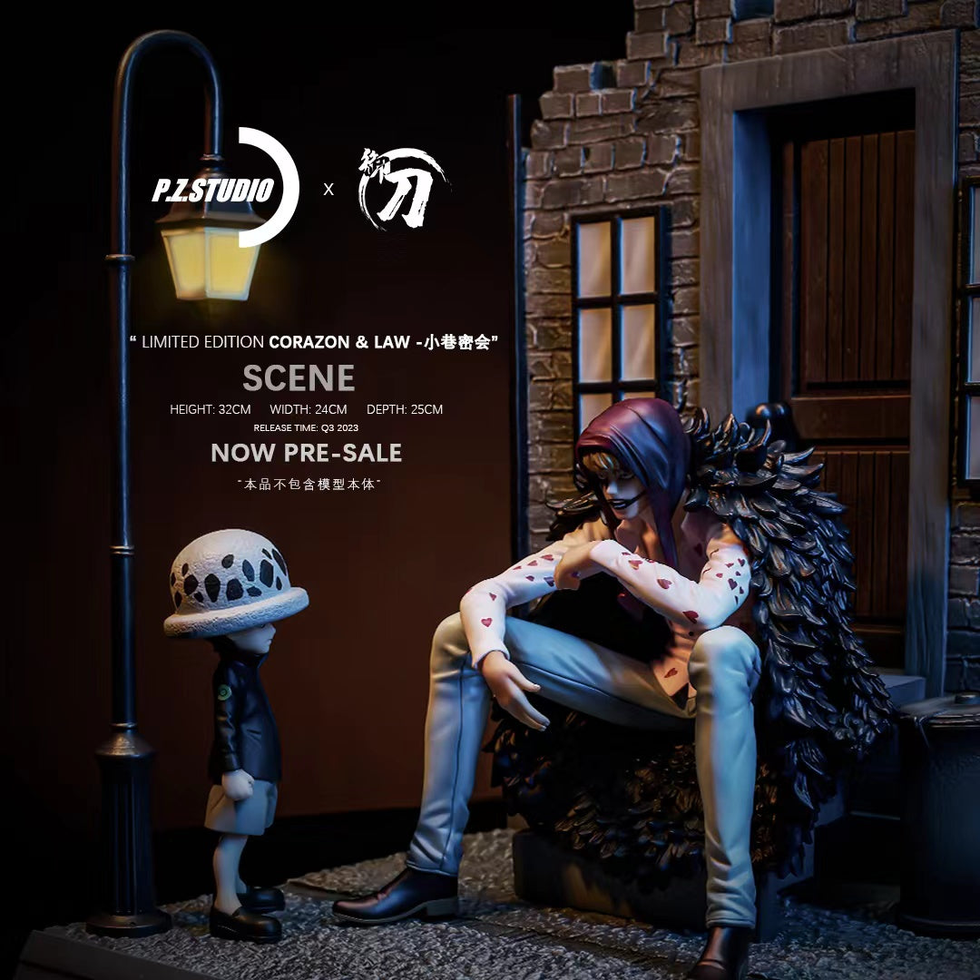 【In stock】POP Scale Corazon&Law Alley-One Piece-PZ Studio ...