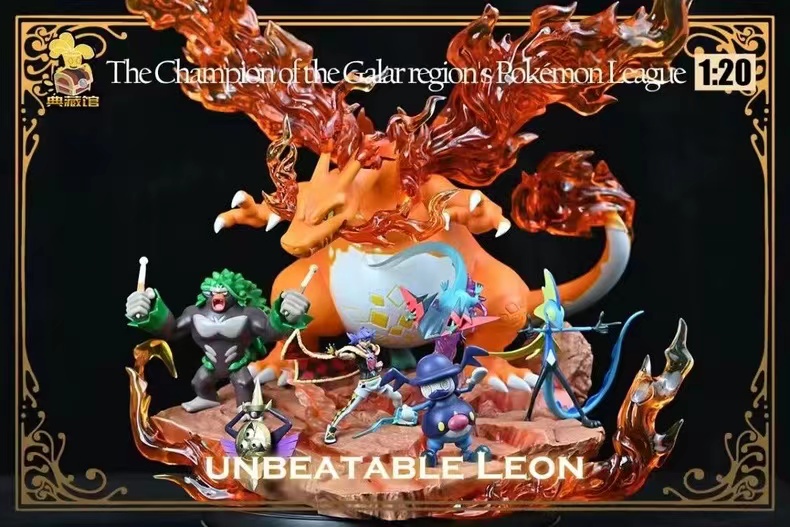 Reviews - 【Pre-sale】1/20 Scale World Zukan Leon & Pokemons Set-Pokemon ...