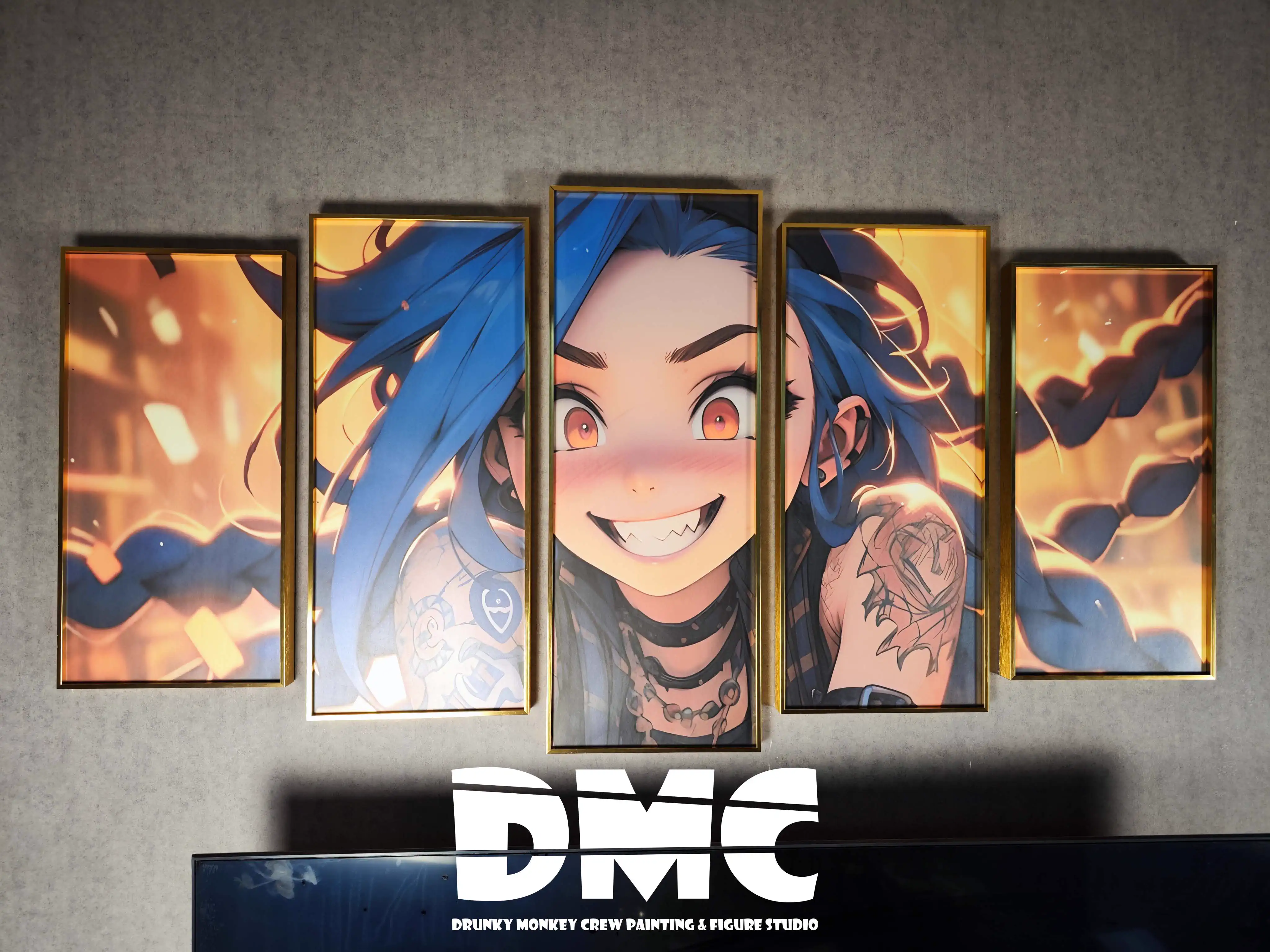 【In stock】DMSP-002 Decorative Paint of Jinx-League of Legends-Drunky ...