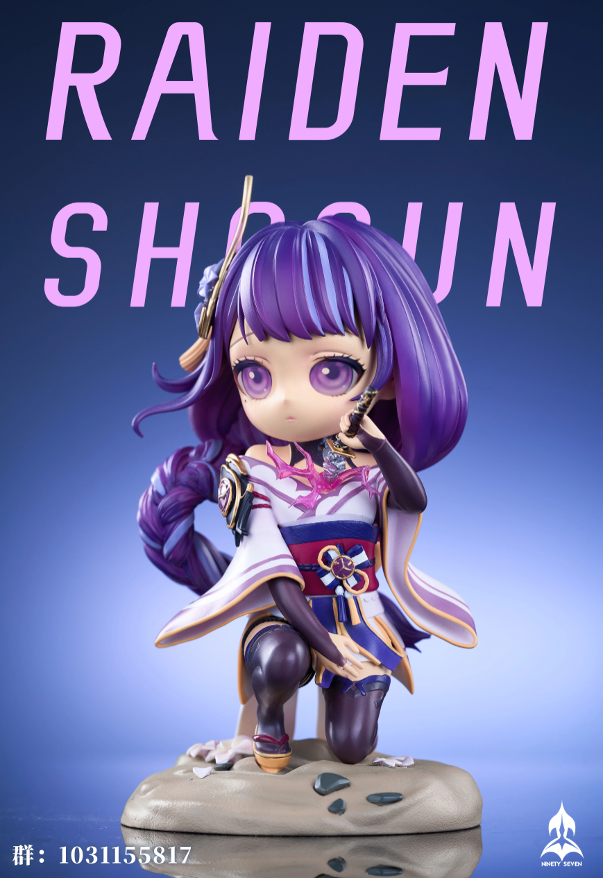 【Pre-sale】Q Version Raiden Shogun-Genshin Impact-NINETY SEVEN Studio ...
