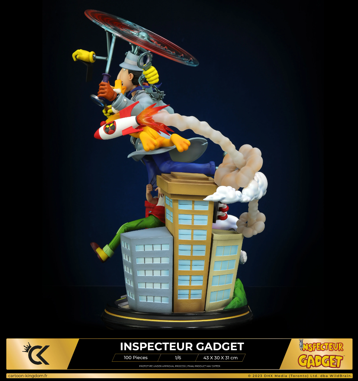【Pre-sale】1/6 Scale Gadget & Penny-Inspector Gadget-Cartoon Kingdom ...