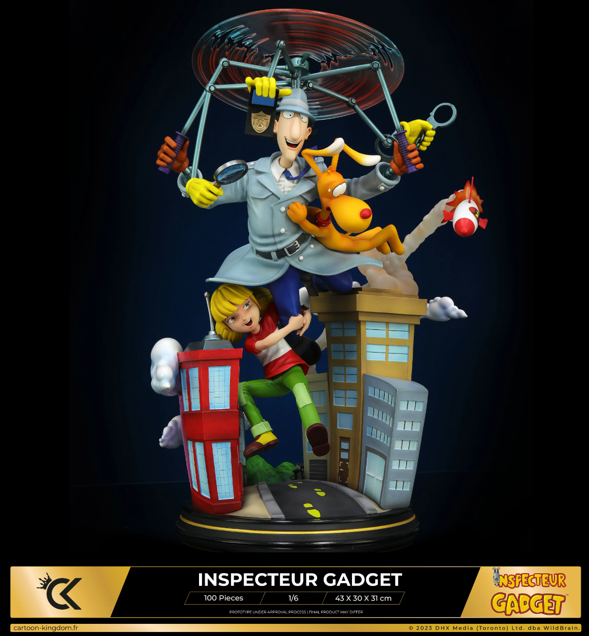 【Pre-sale】1/6 Scale Gadget & Penny-Inspector Gadget-Cartoon Kingdom ...