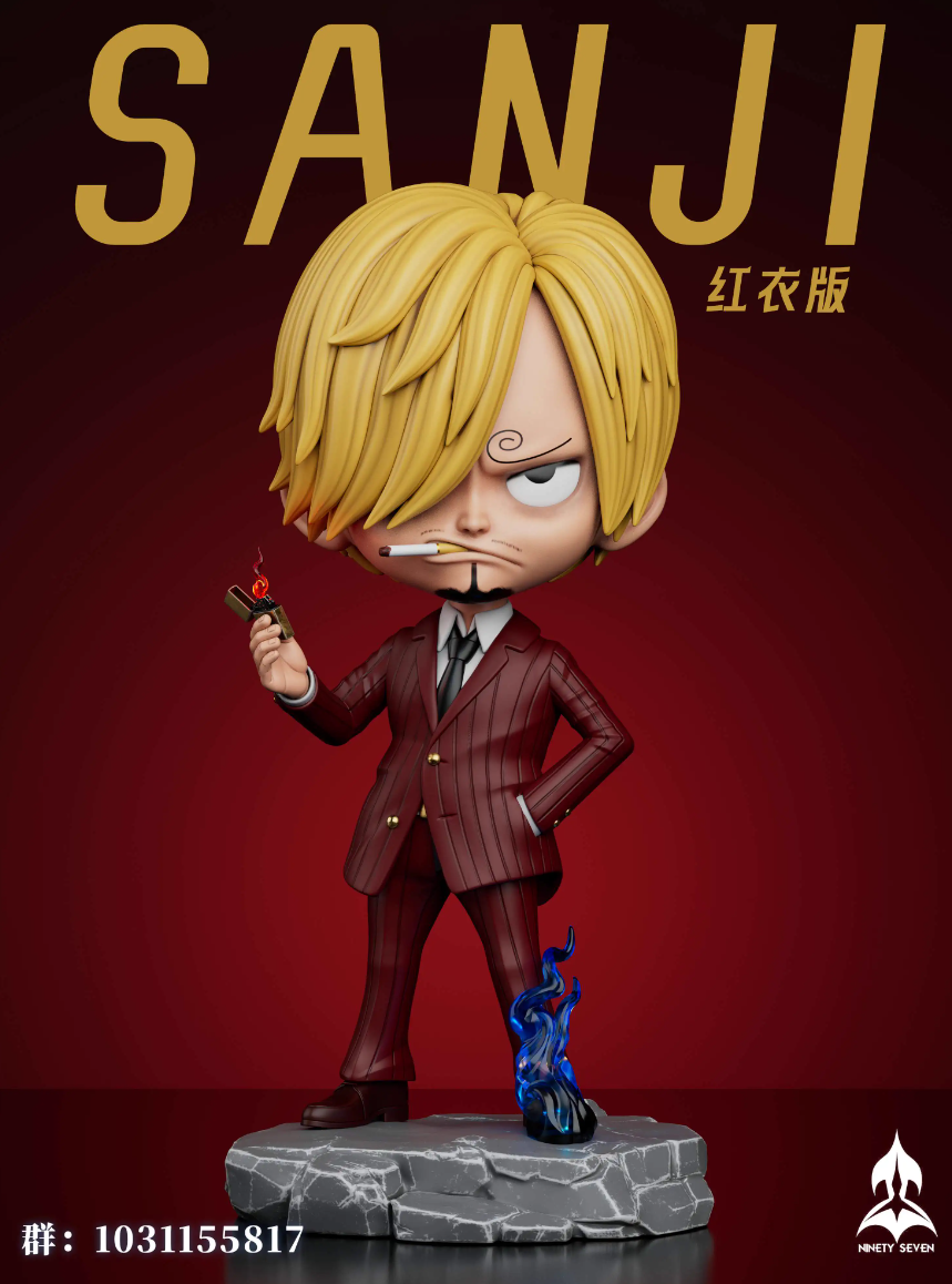 【Pre-sale】Q Version Sanji-One piece-NINETY SEVEN STUDIO ...
